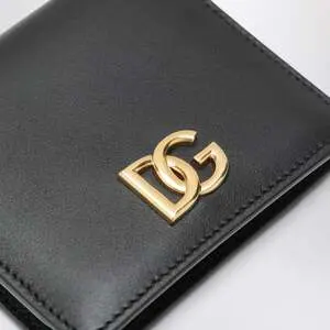 Dolce & Gabbana Leather Wallet With Dg Logo
