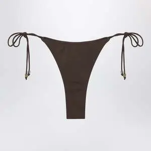 Jacquemus Triangle Bikini Bottoms - Brown