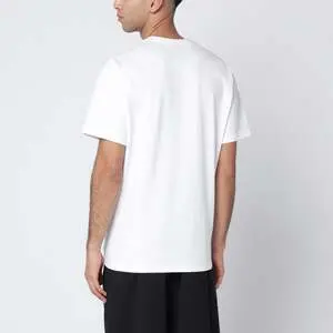 Givenchy Cotton And Silk T-shirt With Jacquard Logo