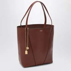 Chloé Medium Spin Tote Bag - Brown