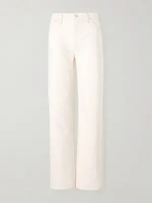 MOTHER The Dodger Skimp Mid-rise Straight-leg Jeans