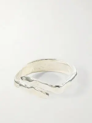 SIMUERO Sterling Zirconia Toe Ring - Silver