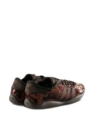 WALES BONNER X ADIDAS Brown Sequin Embellished Sneakers - Multi