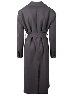 THE NINA STUDIO Belted Trench Coat