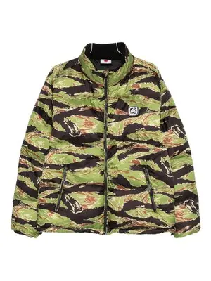 ICECREAM Camouflage Down Jacket With Logo Patch - Multi