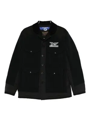 JUNYA WATANABE X FILSON Wool Jacket With Corduroy Collar - Grey