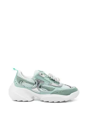 ROGER VIVIER Viv On The Run Sneakers - Silver