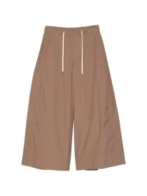 Max Mara Cotton Wide-leg Trousers