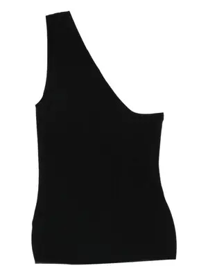 LISA YANG Sorea Cotton And Cashmere One-shoulder Top