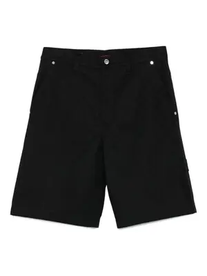 Gucci Gg Canvas Bermuda Shorts - Black