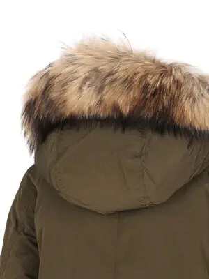 Woolrich Grace Long Parka With Detachable Fur Hood