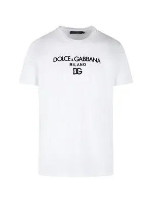 Dolce & Gabbana T-shirt With Logo - White