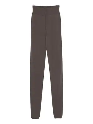 Rick Owens Knitted Leggings - Grey