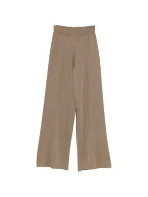 Fabiana Filippi Knitted Wide-leg Trousers