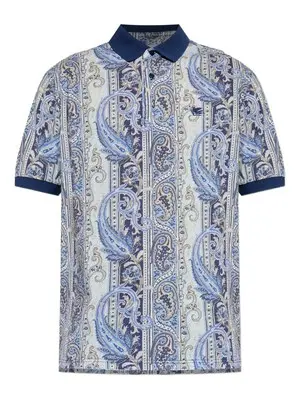 Etro Arnica Paisley Polo