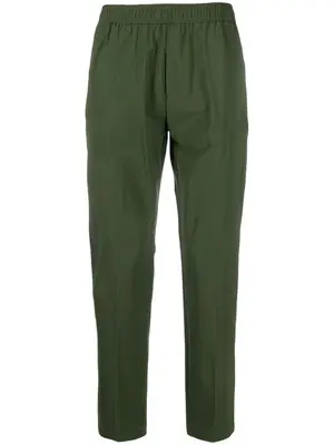 PMDS PREMIUM MOOD DENIM SUPERIOR Elasticated Waist Trousers - Green