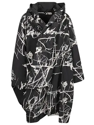 MOYURU Printed Blouson Jacket