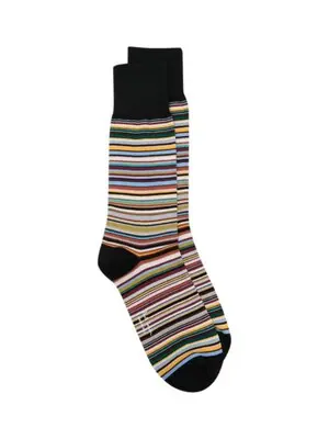 Paul Smith Signature Stripe Crew Socks - Multi