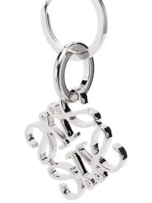Loewe Anagram Logo Plaque Keyring