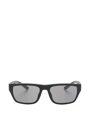 Emporio Armani Rectangle Frame Sunglasses - Black