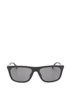 Emporio Armani Rectangle Sunglasses - Black