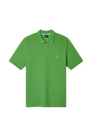 Paul Smith Logo Cotton Polo Shirt - Green
