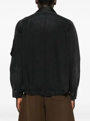 Sacai Denim And Nylon Jacket