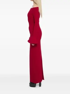 Solace London Anica Maxi Dress - Red