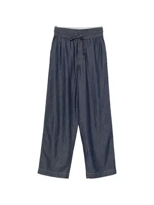 Loewe Denim Wide-leg Trousers