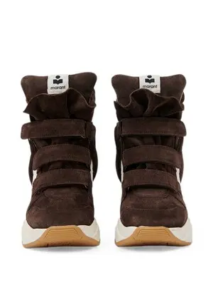 Isabel Marant Étoile Balskee High Top Sneakers - Brown