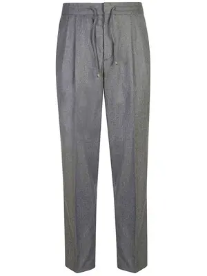 Brunello Cucinelli Wool Trousers - Grey