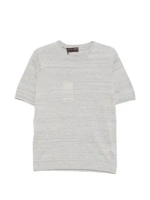 FILIPPO DE LAURENTIIS Short Sleeve T-shirt - Grey