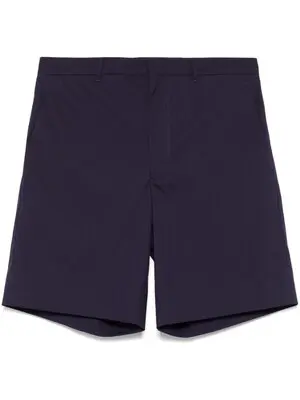 Prada Cotton Bermuda Shorts - Blue