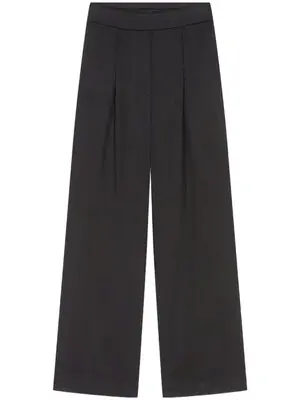 Dries Van Noten Hartia Cotton Trousers - Black