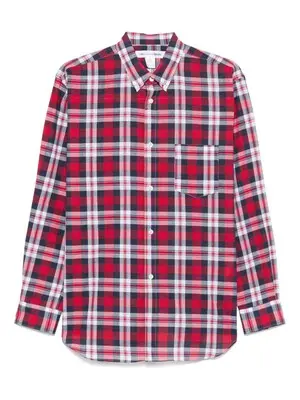 Comme Des Garçons Tartan Pattern Shirt - Multi