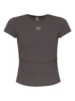 Adidas By Stella McCartney Logo T-shirt - Brown
