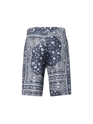 Fendi Bermuda Bandana Silk Shorts
