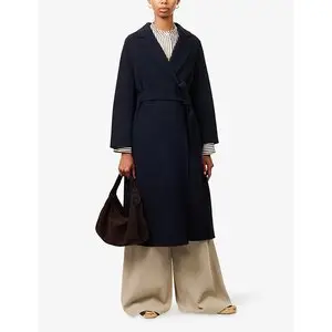 Max Mara Belted Mid-length Wool Coat