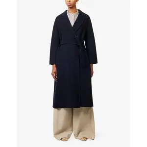 Max Mara Belted Mid-length Wool Coat