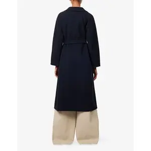 Max Mara Belted Mid-length Wool Coat