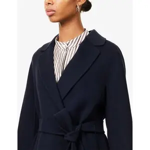 Max Mara Belted Mid-length Wool Coat