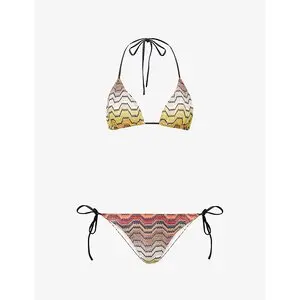 Missoni Zig-zag Pattern Bikini Set - Multi