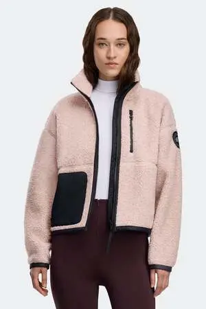 Canada Goose Simcoe Fleece Zip-up Jacket - Lucent Rose