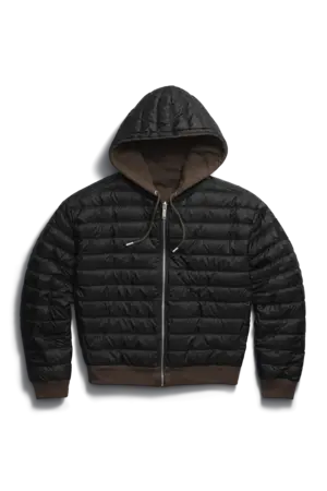 Canada Goose Fuse Reversible Down Hoodie - Terra/black