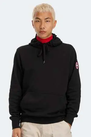 Canada Goose Huron Cotton Hoodie - Black