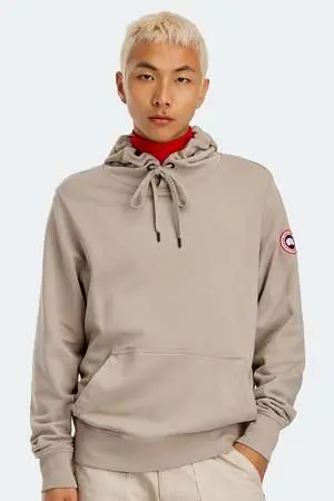 Canada Goose Huron Cotton Hoodie - Limestone