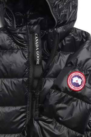 Canada Goose Youth Crofton Hooded Down Jacket - Black