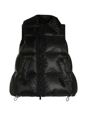 Sacai Nylon Puffer Vest - Black