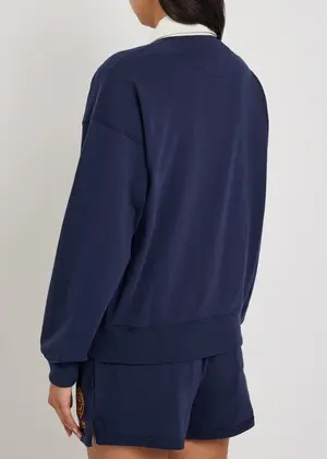 Polo Ralph Lauren Embroidered Cotton Rugby Top
