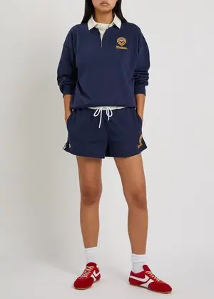 Polo Ralph Lauren Embroidered Cotton Rugby Top